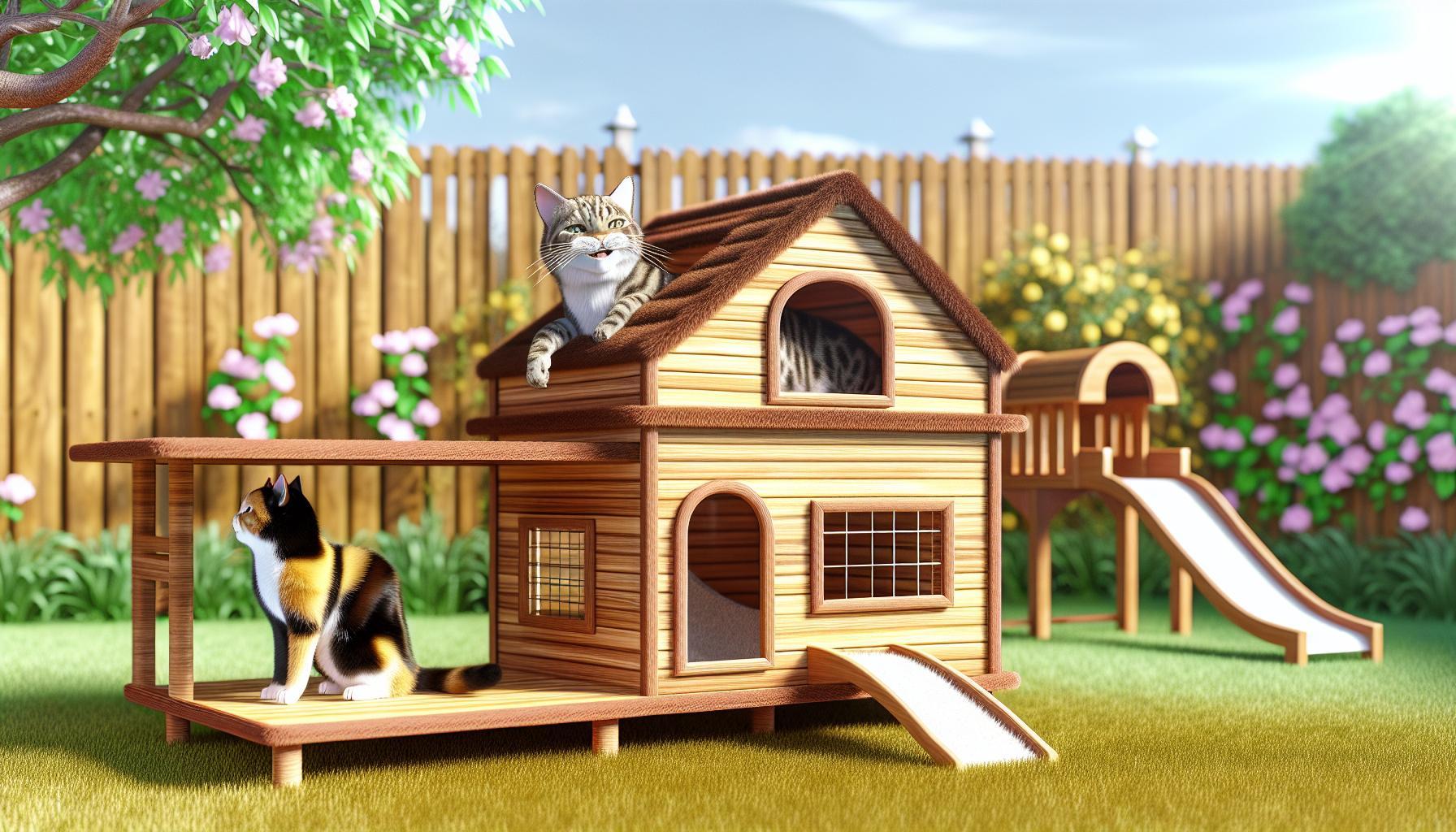 Trixie Two Story Cat Cottage: Perfect Feline Palace Ideas ...