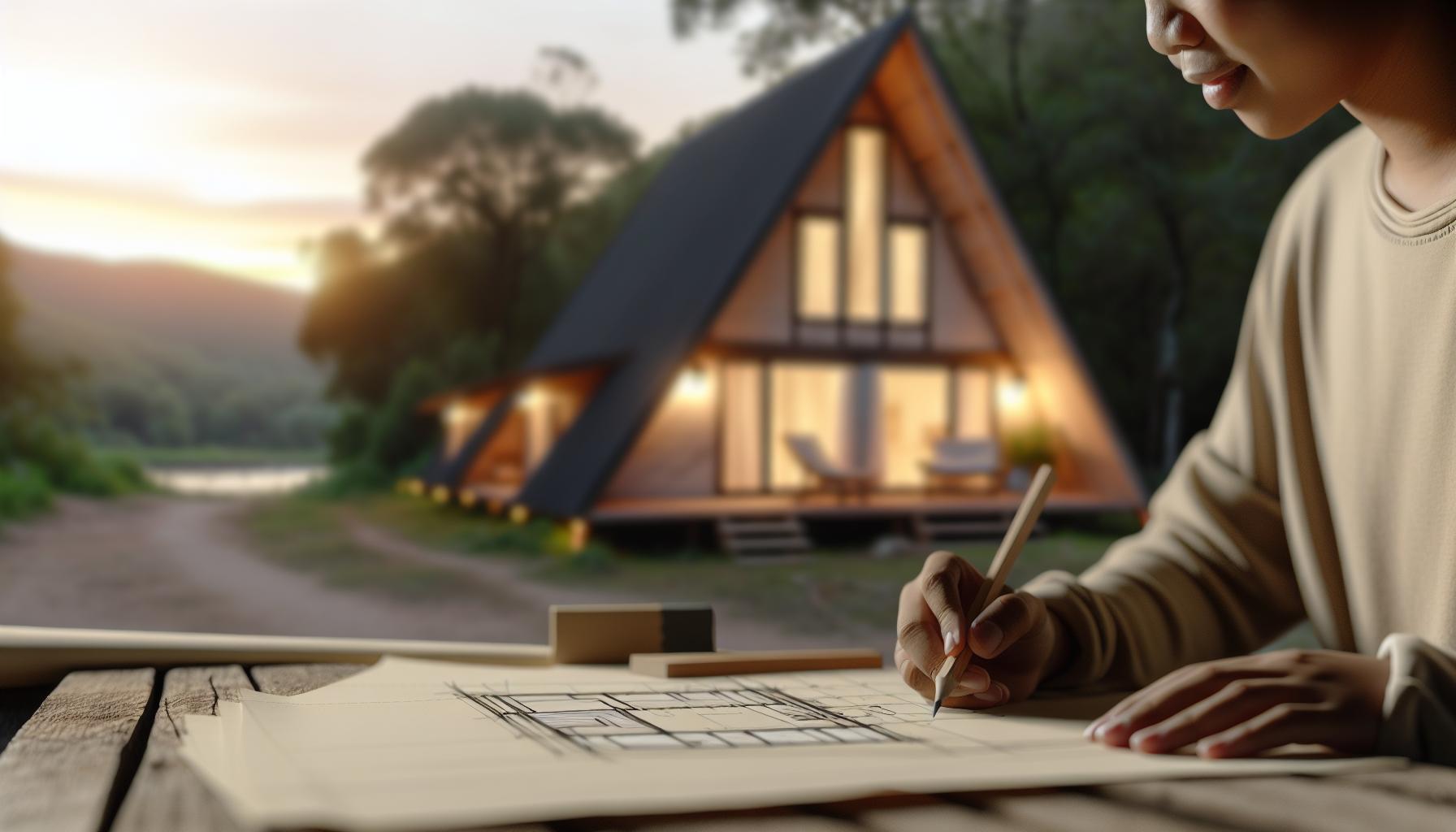 A Frame Cottage Plans: Build Your Dream Retreat Today » TwoStoryCottage.com