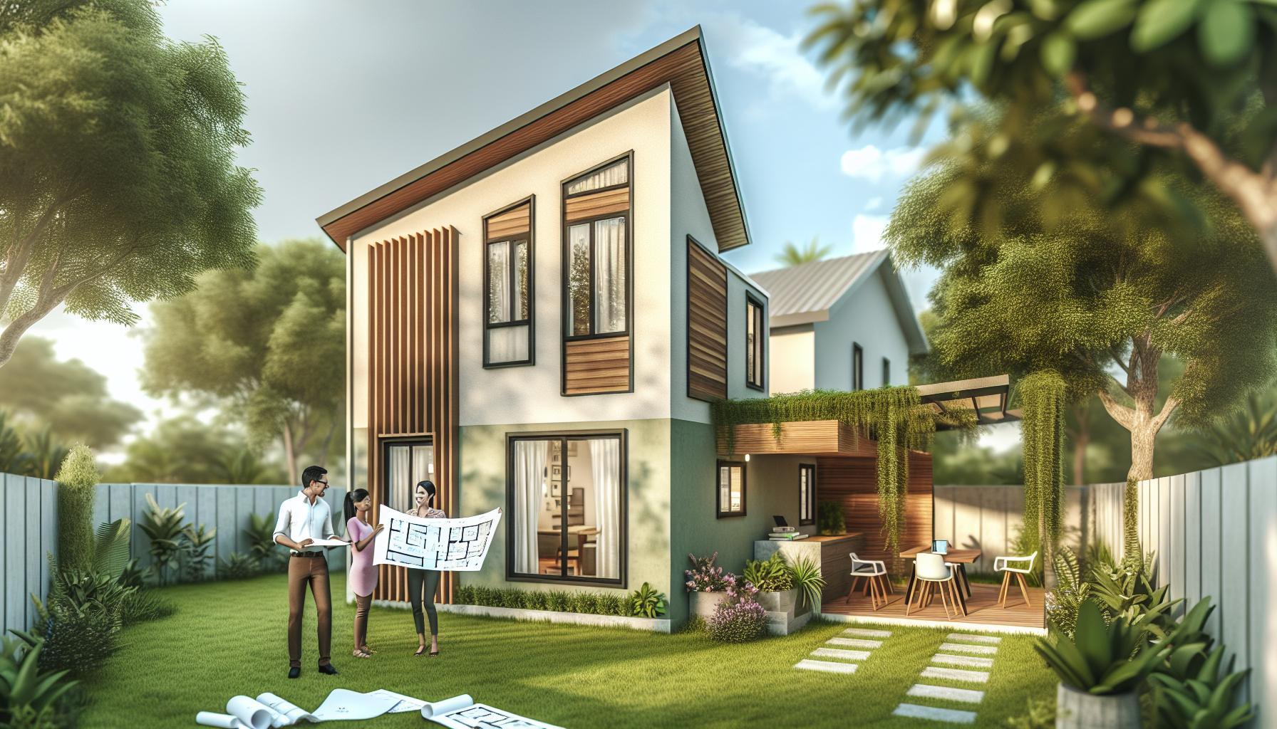 Two Story Narrow Lot Cottage Plans: Smart Design Solutions ...